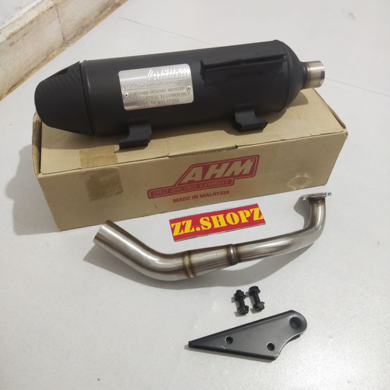 Jual Knalpot AHM Original Standar Racing-Beat Scoopy Spacy (Karbu ...