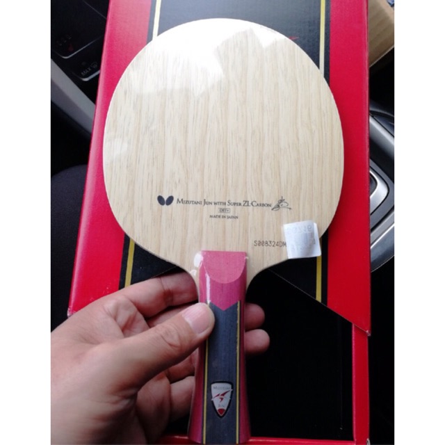 Jual Bet Mizutani Jun Tenis Meja Super ZLC Kayu Tenis Meja Butterfly Mizutani jun Carbon ...