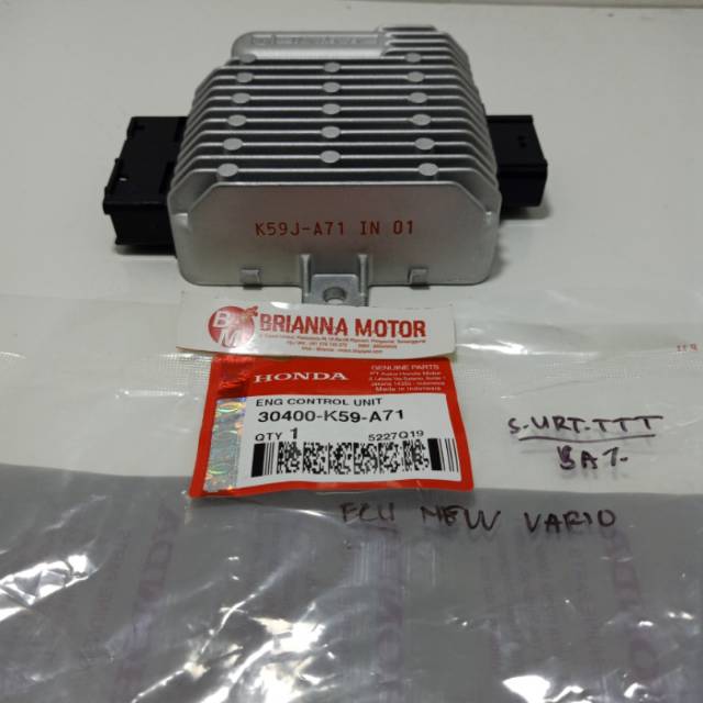Jual ECU VARIO 150 KEYLESS ORIGINAL HONDA 30400 K59 A71 | Shopee Indonesia