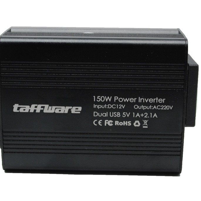 Jual Taffware Power Inverter Mobil dengan 2 USB Port 150W 220V | Shopee ...