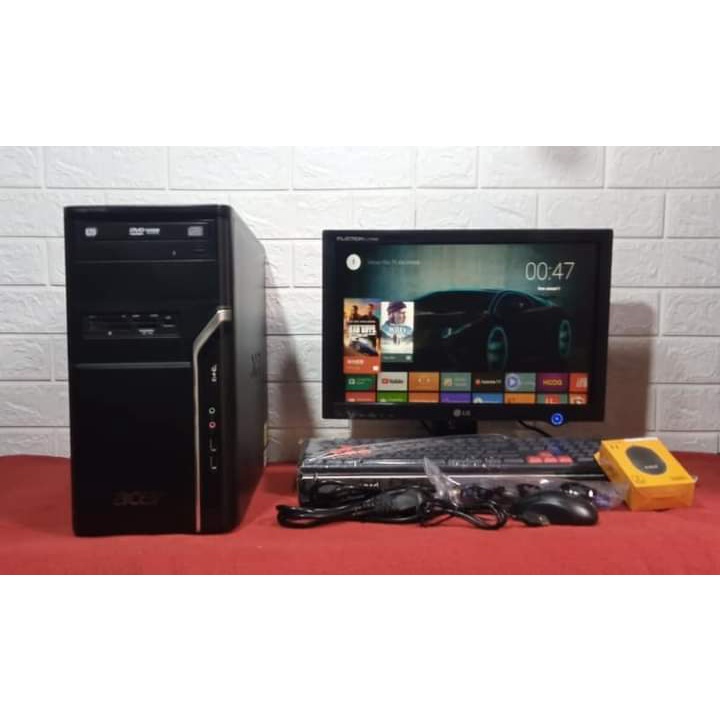 Jual KOMPUTER SET i3 SIAP PAKAI RAM 4 GB HDD 250/320 WIFI DONGLE MOUSE ...