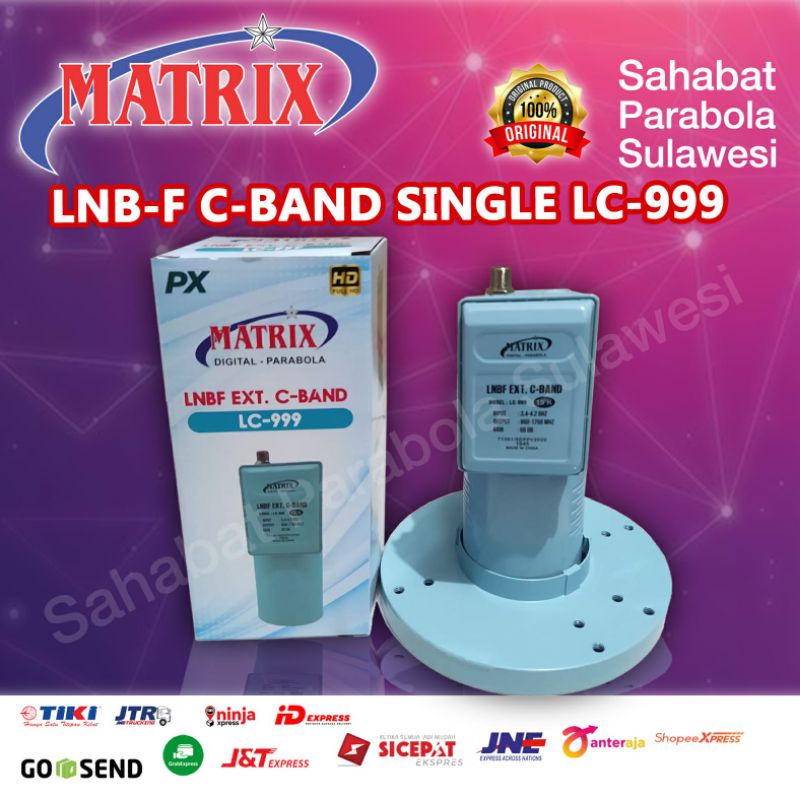 Jual LNB C-BAND SINGLE MATRIX LC-999 | Shopee Indonesia