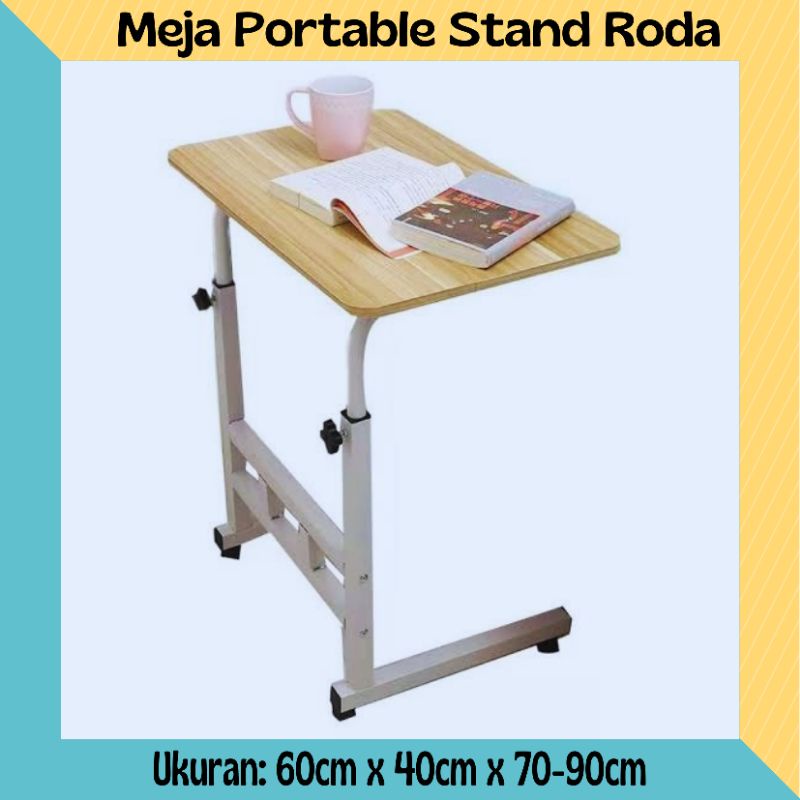 Jual Meja Portable Stand Roda | Shopee Indonesia