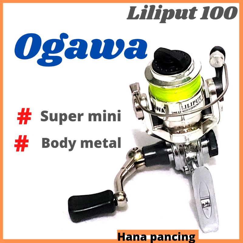 Jual reel pancing ogawa mini liliput 100 | Shopee Indonesia