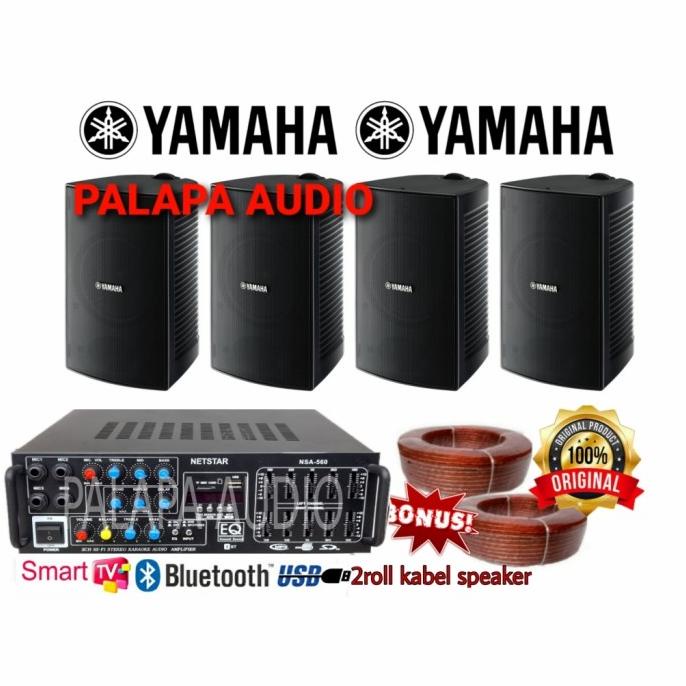 Jual PAKET SOUND CAFE ,RESTO, AULA ,YAMAHA VS 6 # 4 speaker ORIGINAL 2 | Shopee Indonesia