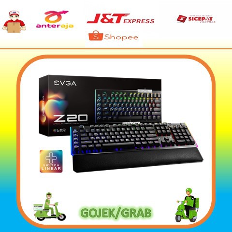 Jual EVGA Z20 RGB OPTICAL MECHANICAL GAMING KEYBOARD BACKLIT LINEAR SWITCHS | Shopee Indonesia