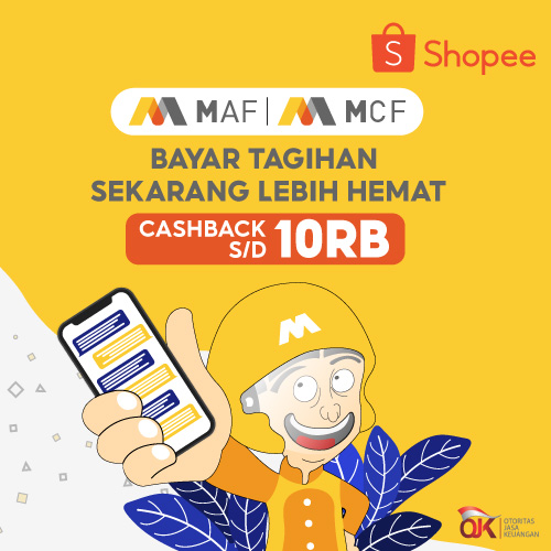 Angsuran Kredit MAF & MCF Cashback s/d 10RB