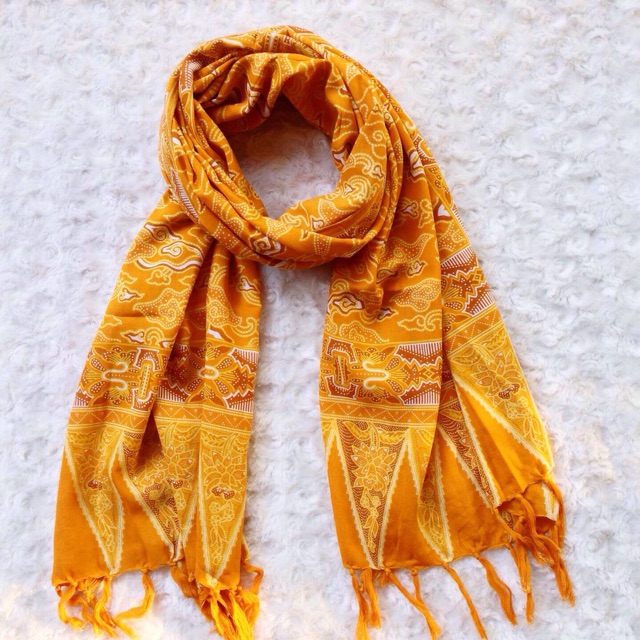 Jual Omah Etnik Scarf Batik / Syal Batik / Shawl Batik Mega Mendung ...