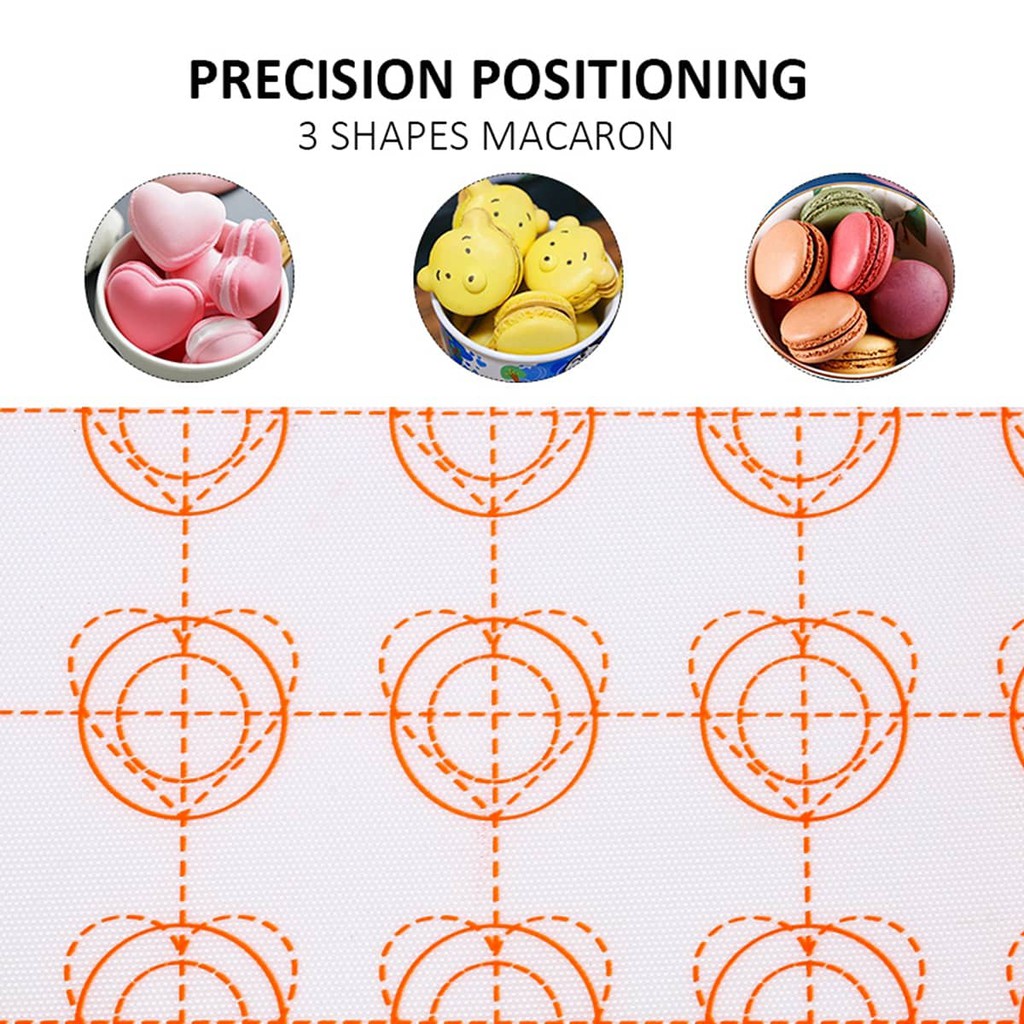 Jual Macaron Baking Mat /Alas Cetakan Macaron | Shopee Indonesia