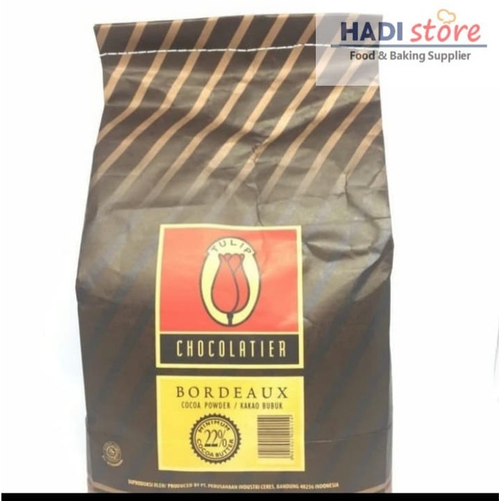 Jual TULIP BORDEAUX COCOA POWDER 250 GR / 500 GR / 1 KG | Shopee Indonesia