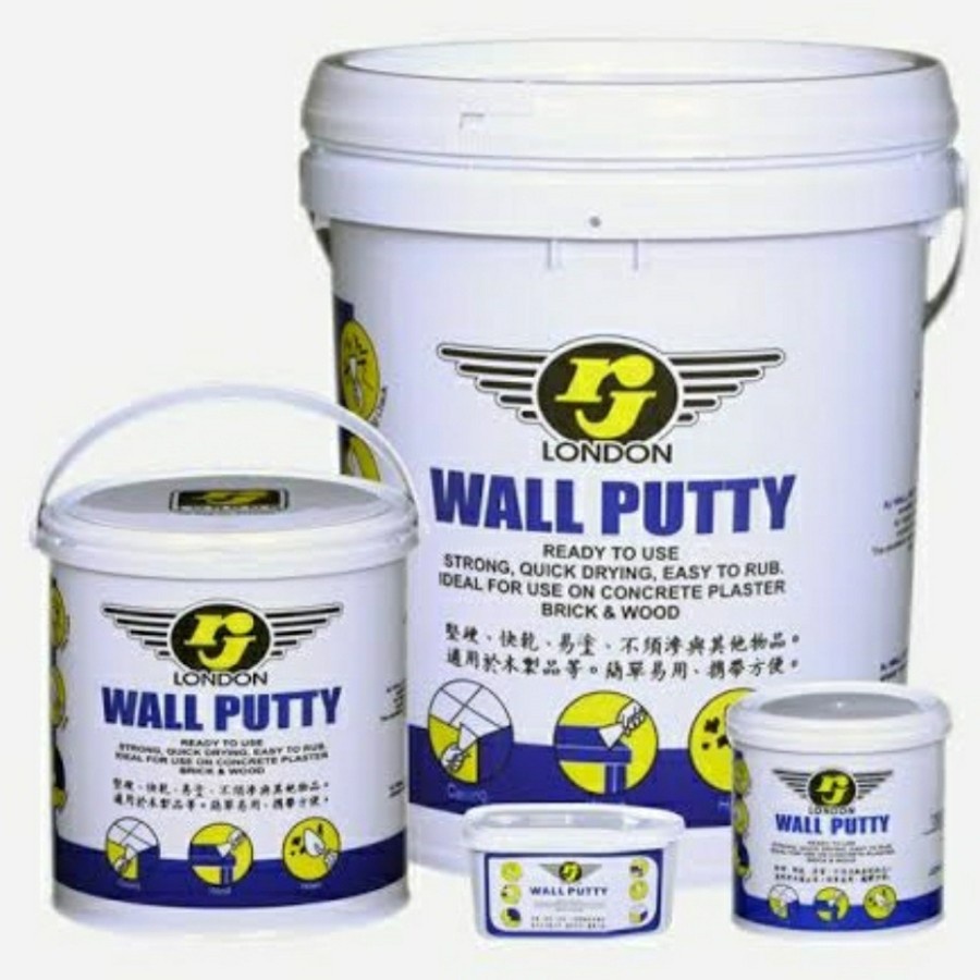 Jual Dempul RJ wall putty / dempul tembok / dempul dinding / dempul ...