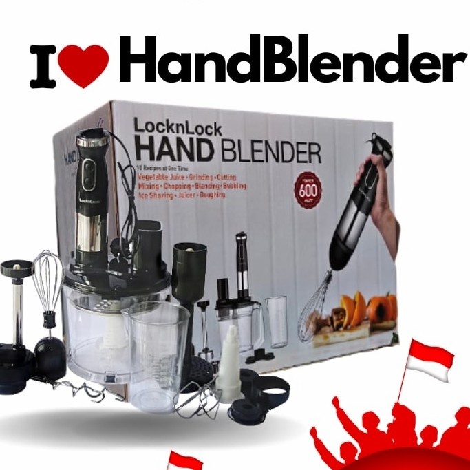 Jual LOCK N LOCK HAND BLENDER 10 IN 1 | Shopee Indonesia