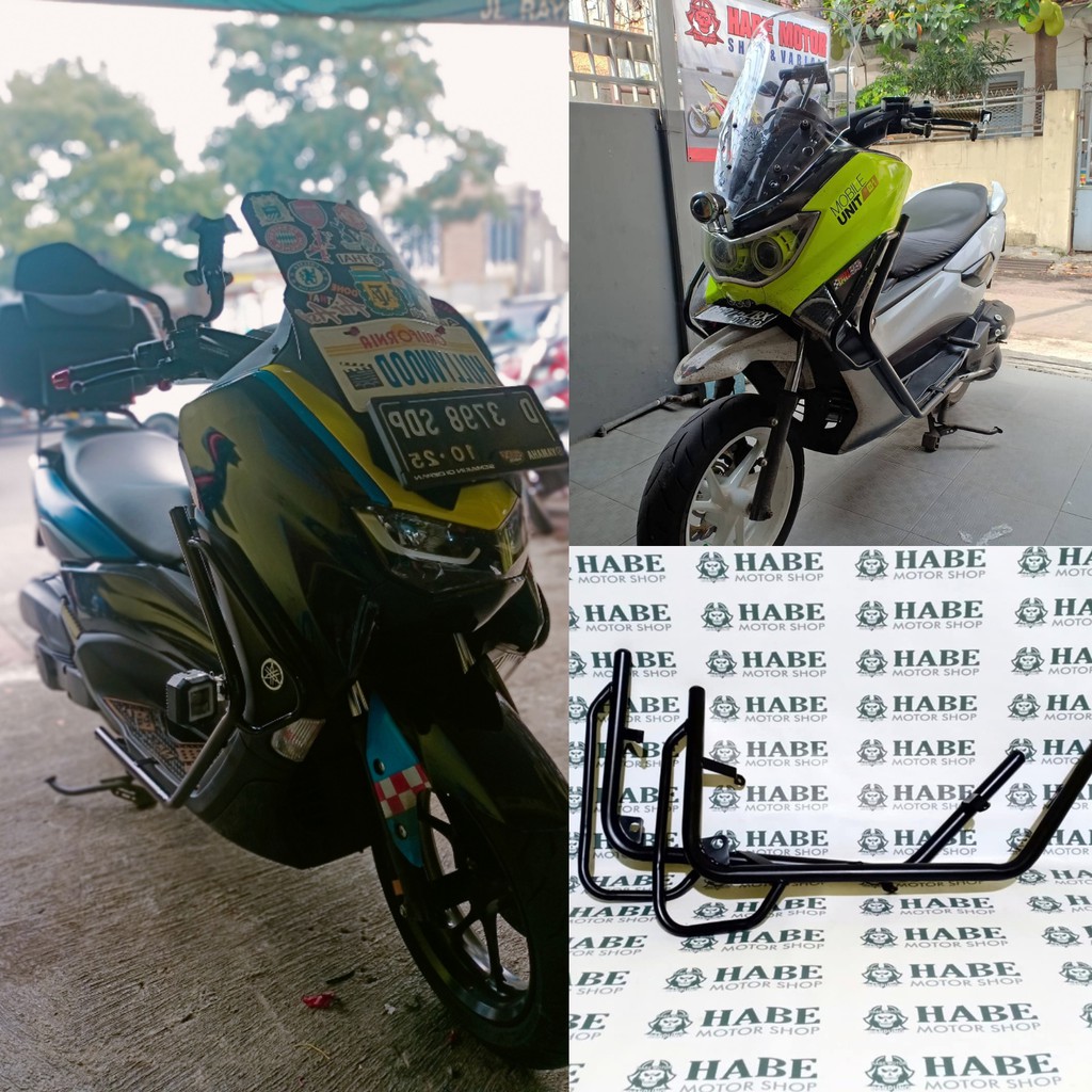 Jual Crashbar Tubular Frame Body Cover Guardset Nmax 2015 Sampai 2024 ...