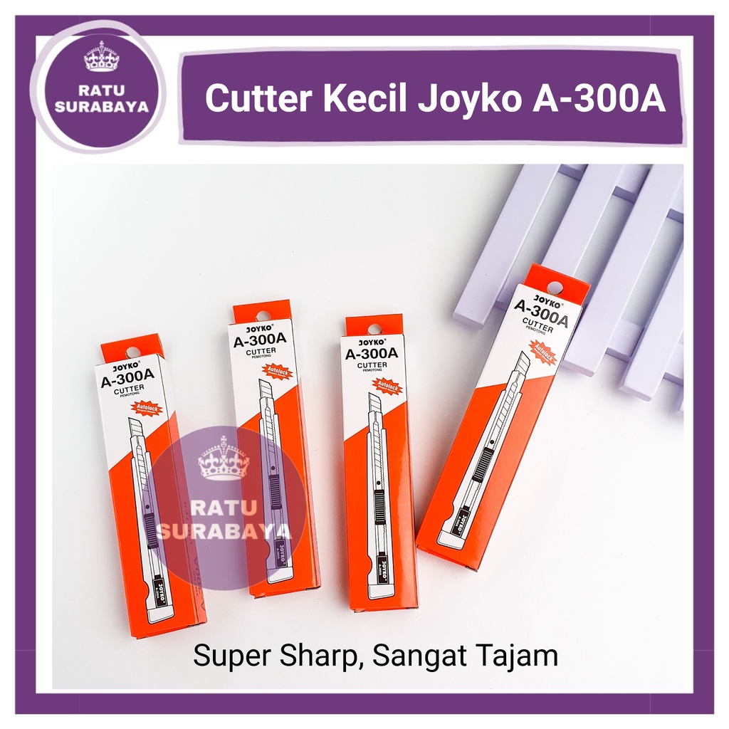 Jual Joyko Cutter Kecil A300 A Pisau Kater Pemotong Kertas Cuter Joyco ...