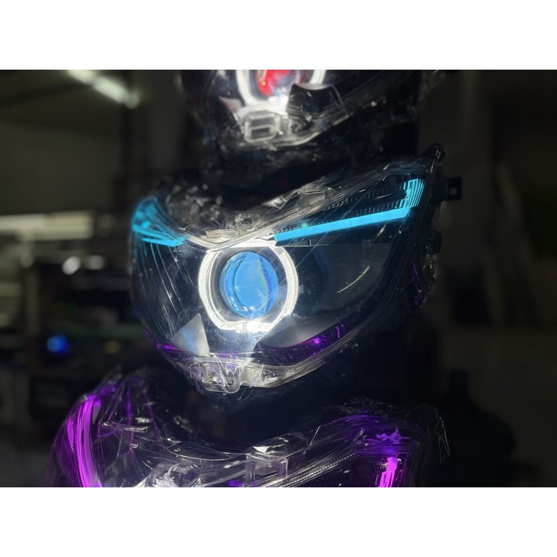 Jual LAMPU DEPAN / HEADLAMP NMAX CUSTOM BILED PROJECTOR YAMAHA NMAX OLD ...