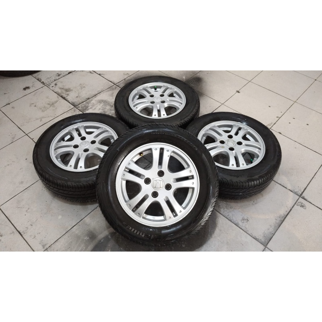 Jual Velg Bekas Ori Copotan Mobil STD JAZZ RING 14 Hole 4X100 + BAN ACH 185 65 R14 Untuk Mobil ...