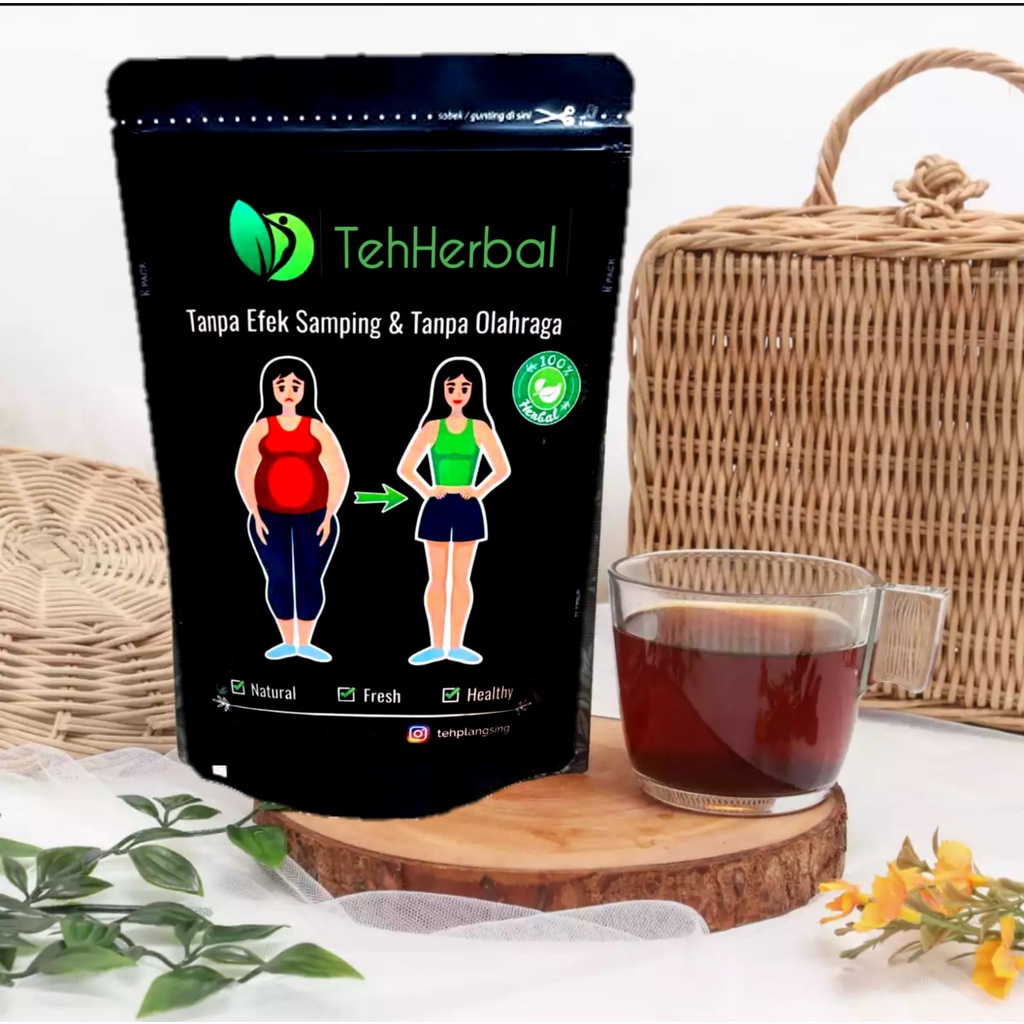 Jual TEH HERBAL PELANGSING, Minuman pelangsing ter ampuh, teh pembakar ...