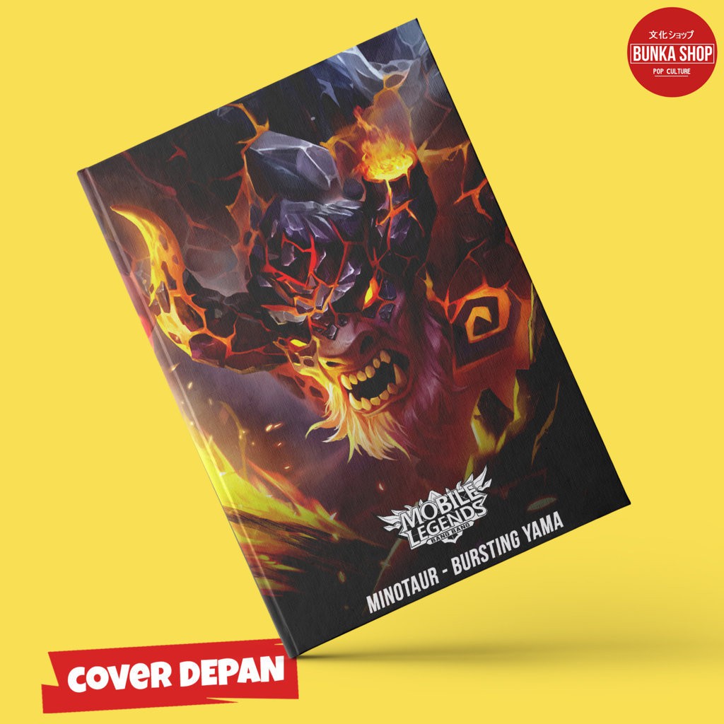 Jual Note Book Game Mobile Legends Minotaur Busting Yama Hardcover A5 ...