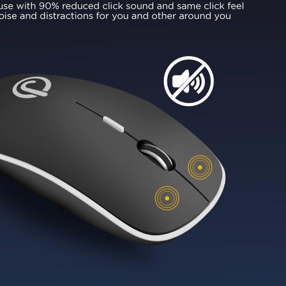 Jual JOYSEUS Wireless Mouse 1200/1600/1800DPI USB Computer 2.4GHz Mouse ...