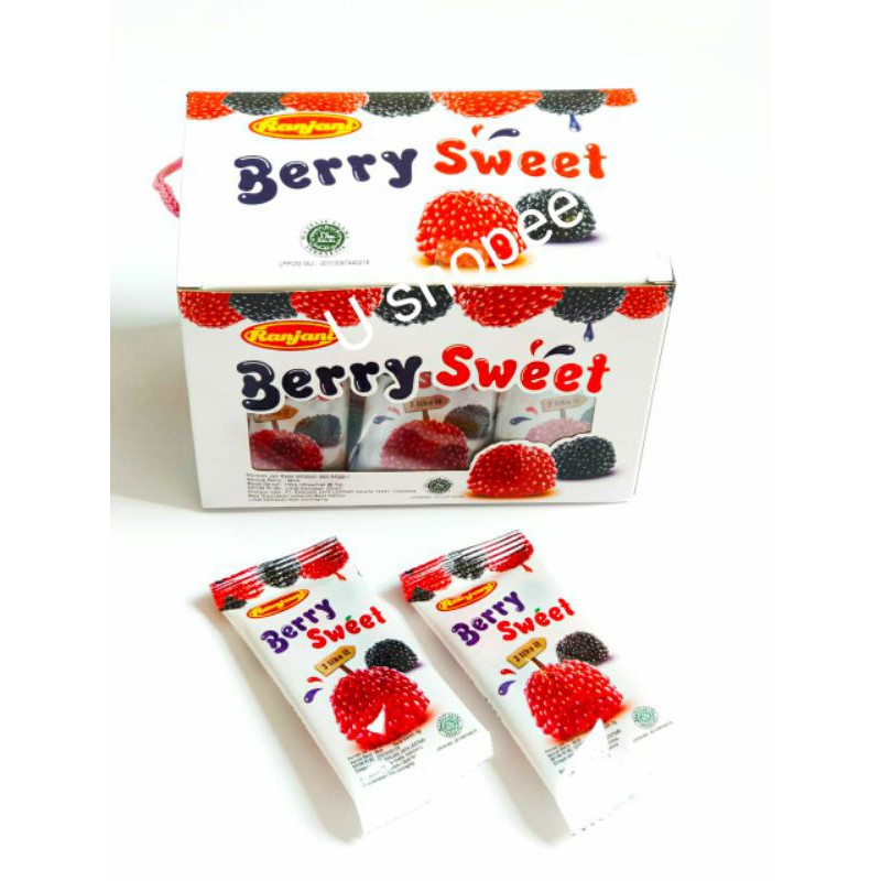 Jual Berry sweet permen jelly Ranjani @30 sachet | Shopee Indonesia