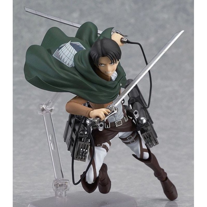 Jual Action Figure Figma No 213 Levi Ackerman Attack on Titan Bootleg ...