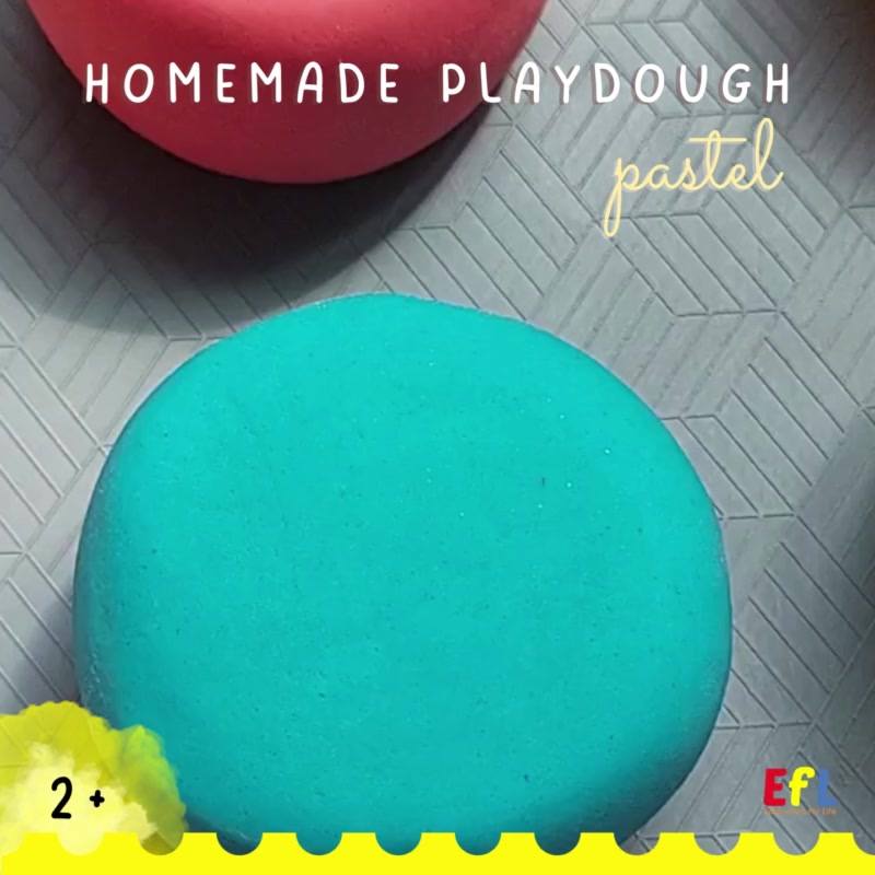 Jual EFL MONTESSORI HOMEMADE PLAYDOUGH PASTEL 250 GR / Playdoh Mainan ...