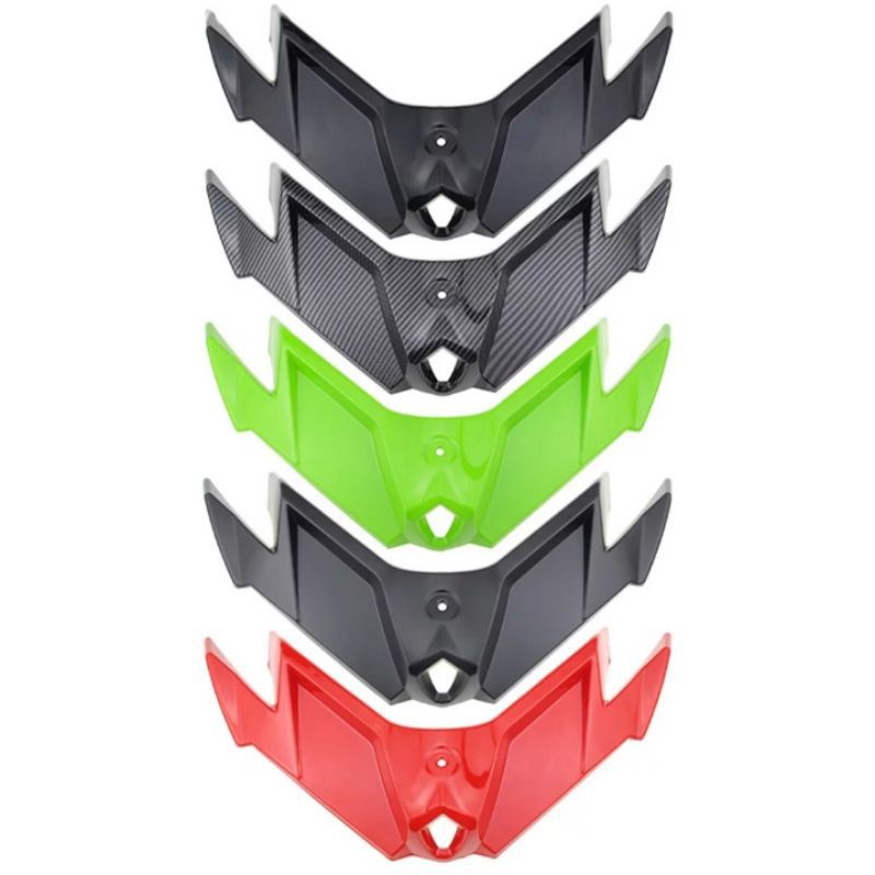 Jual Winglet Ninja 250 Fi Old Model Ninja 300 Bahan Plastik ABS ...