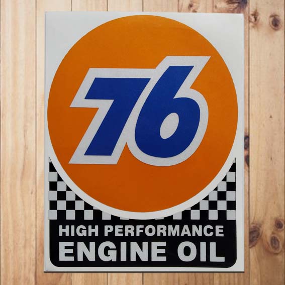 Jual Sticker 76 High Performance Engine Oil Vertical new | Shopee Indonesia