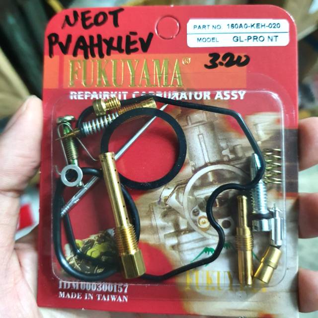 Jual Repairkit carburator pro neotech tiger fukuyama repair kit ...