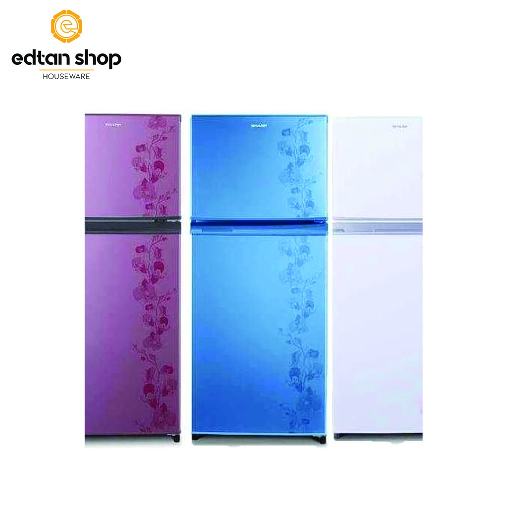 Jual Kulkas 2 Pintu Sharp SJ-197ND Biru Putih Pink kulkas 2 pintu sharp ...