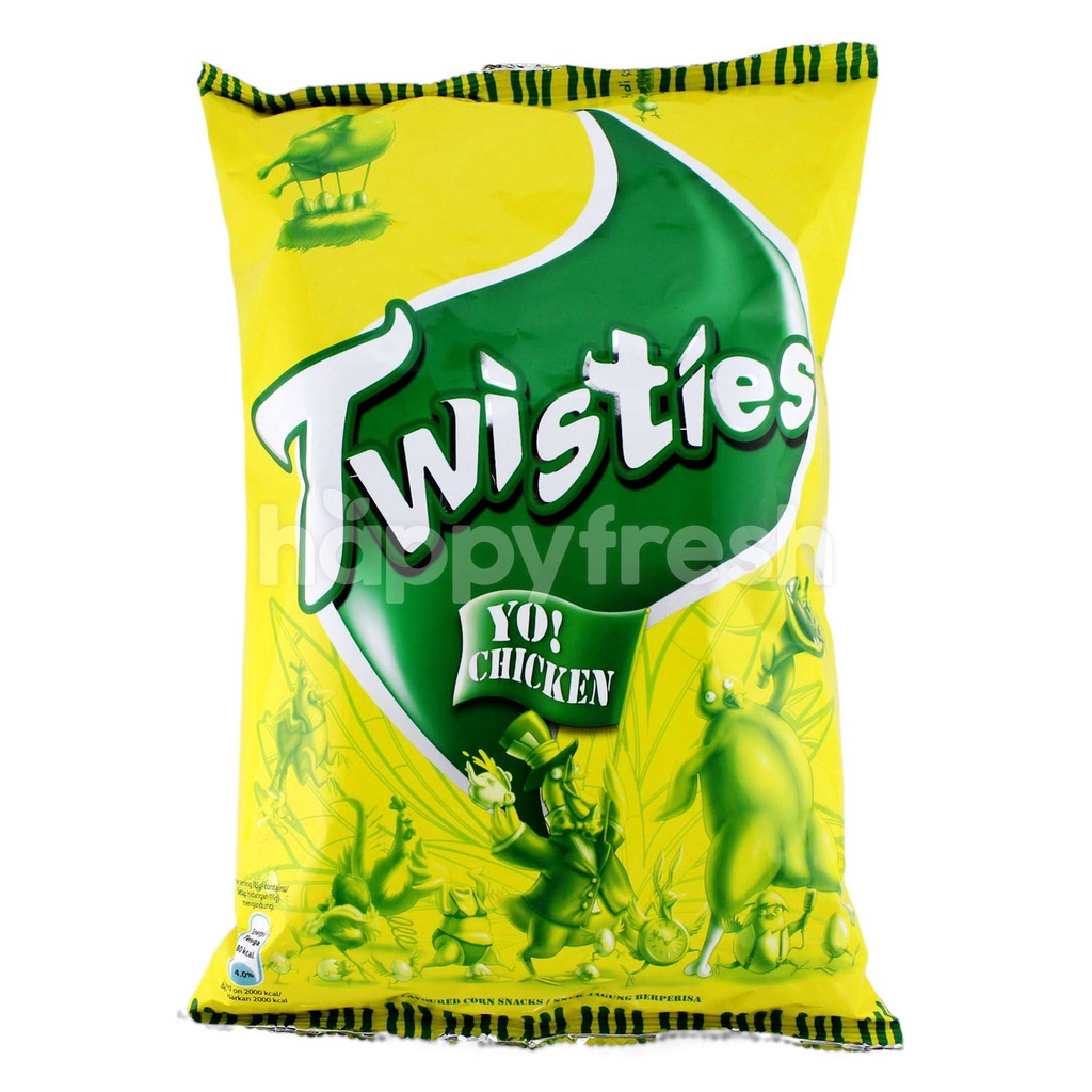 Jual Twisties Roast Chicken Dance Corn Snack 160 g | Shopee Indonesia