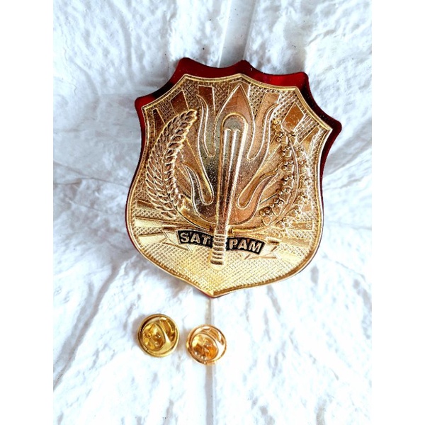 Jual lencana security pin kewenangan satpam security akrilik | Shopee ...