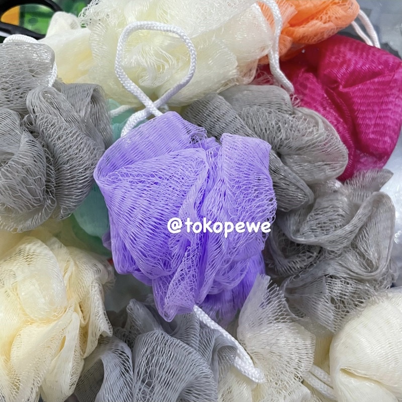 Jual SPONS GOSOK BADAN 15gr/ SPONGE MANDI FOAM / SPON JARING MURAH ...