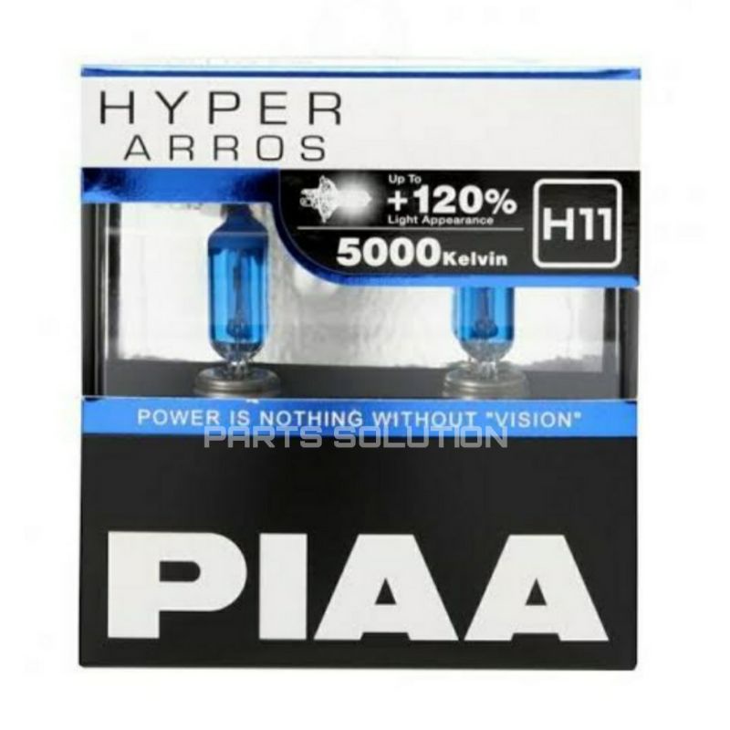 Jual Lampu Mobil Cahaya Putih 5000K PIAA H11 Hyper Arros | Shopee Indonesia