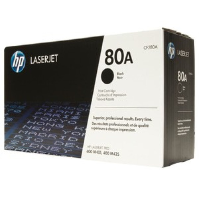 Jual Hp 80A / HP80A toner cartridge Laserjet (CF280A) | Shopee Indonesia