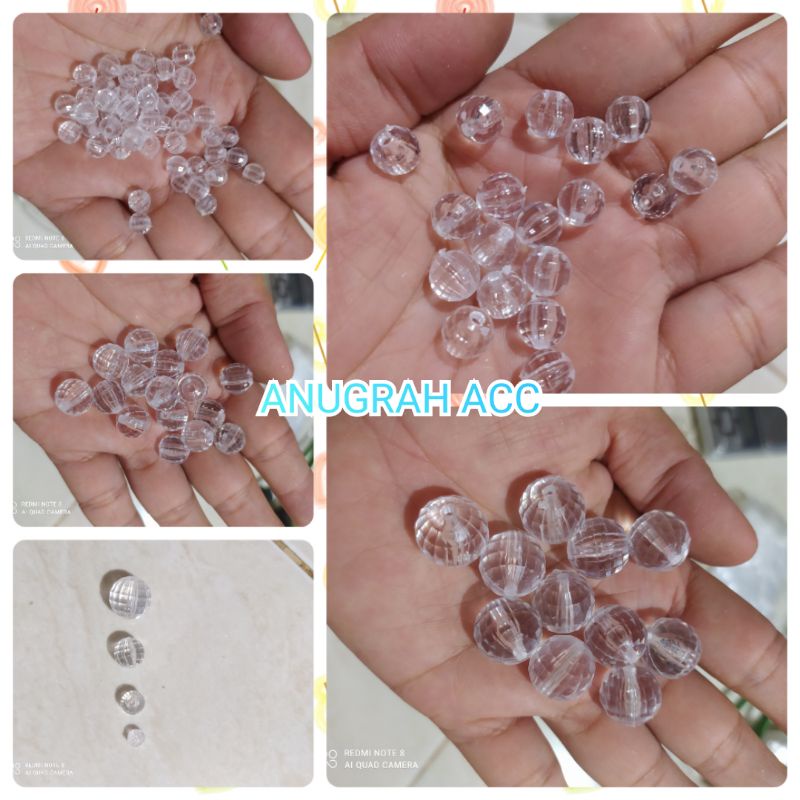 Jual mote akrilik bulat bening | Shopee Indonesia