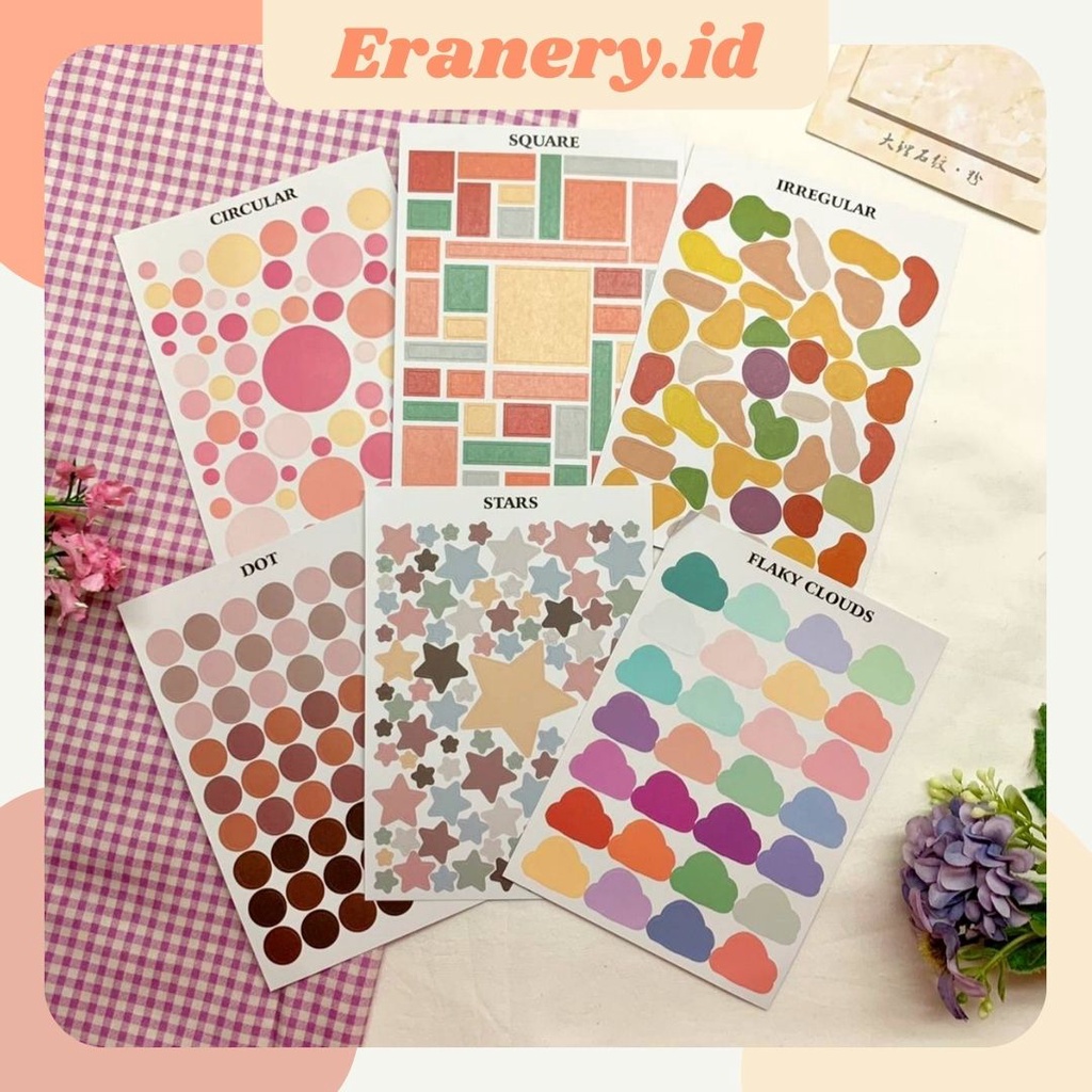 Jual [STICKER] Cute Shape Sticker/ Sticker Berbagai Bentuk/ Sticker ...