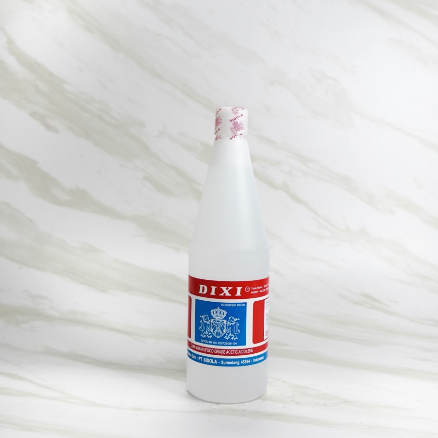 Jual Cuka Dixi 650ml (Kemasan BESAR) Vinegar Cuka Putih Masak | Shopee ...