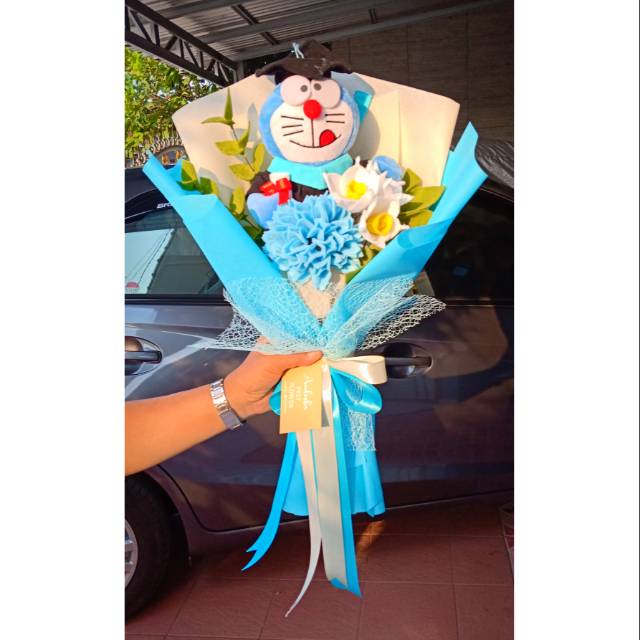 Jual bouquet doraemon jumbo | Shopee Indonesia