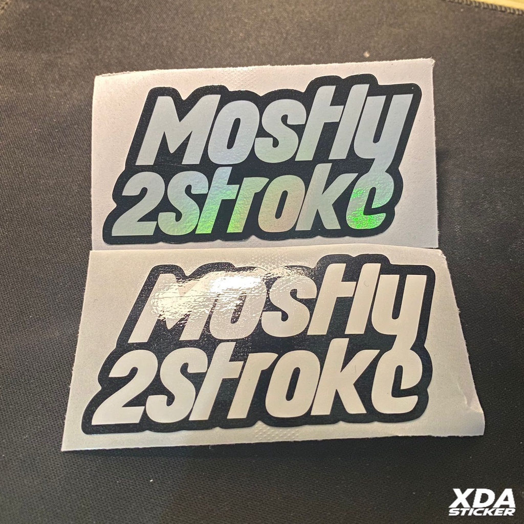 Jual STIKER/STICKER PRINTCUTT MOSTLY 2 STROKE ENDURO | Shopee Indonesia