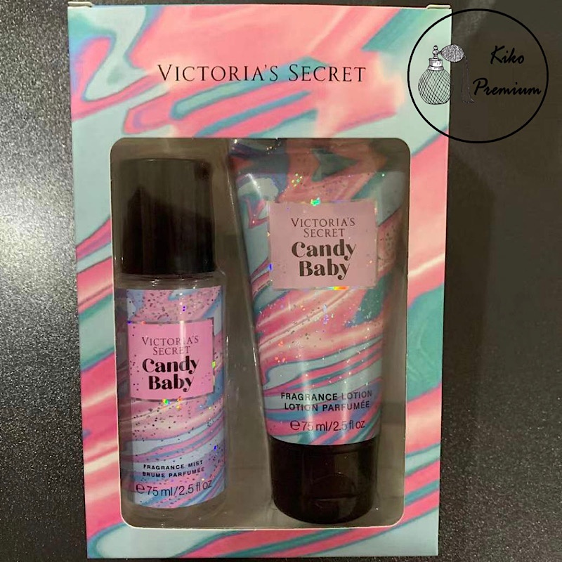 Jual Victoria’s Secret Sweet Fix Series Travel Set Mist + Lotion 75ml ...