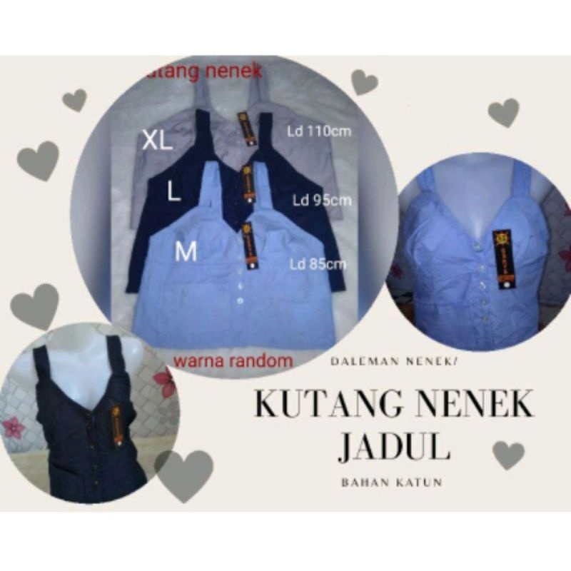 Jual Kutang nenek jadul bh kuno bra lansia tradisional tempo dulu ...