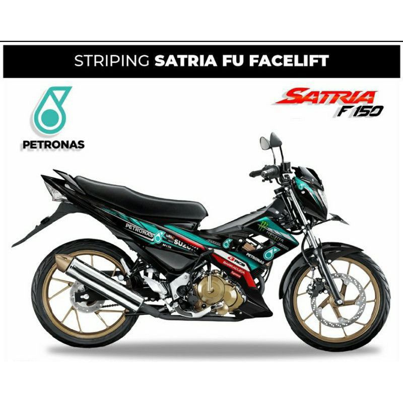 Jual Sticker Striping Variasi Satria Fu 150 Facelift Semi Full Body ...