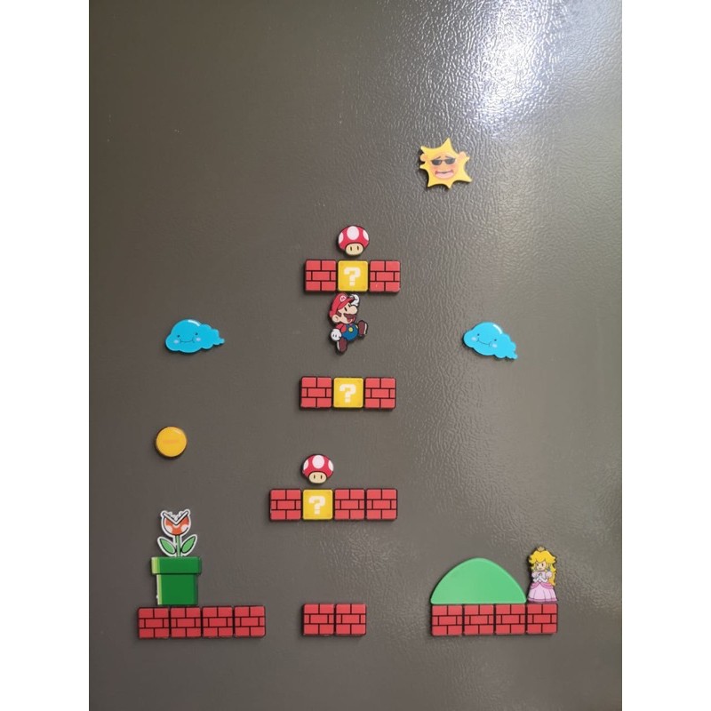 Jual Mario Bros Fridge Magnet / tempelan kulkas Mario Bros / magnet ...