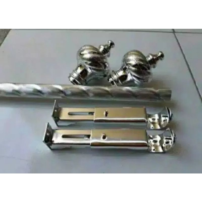 Jual *MJ*BATANG TIANG BESI GORDEN | BATANG GORDEN FULL SET | STIK PIPA ...