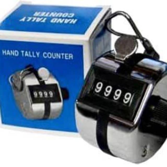 Jual Tally Counter Clicker tasbih stainless praktis | Shopee Indonesia