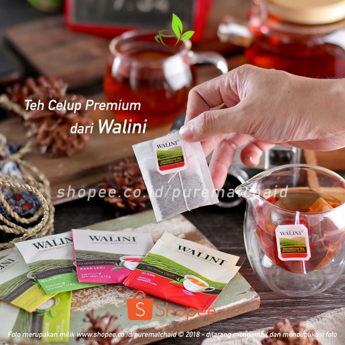 Jual Bb06F21D Teh Celup Walini Rasa Lemon Tea 1 Teabag Premium Tea ...