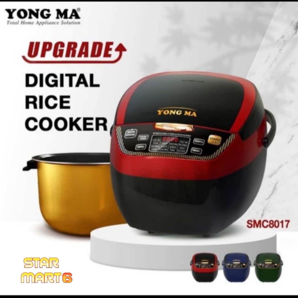 Jual Yongma Rice Cooker Digital SMC 8017 SMC 8027 | Shopee Indonesia