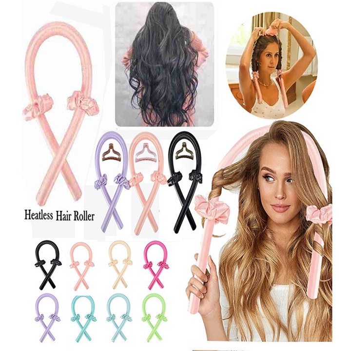 Jual ELFYDO ACC169 Heatless Curl Alat Keriting Rambut Gantung Roll ...