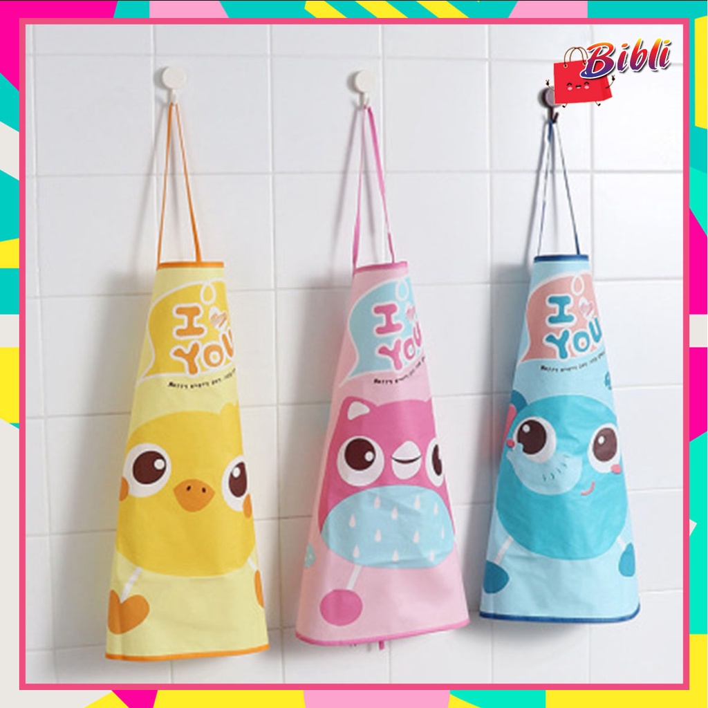 Jual Celemek Anak Apron Anak Melukis Berkebun Karakter Kartun Tanpa ...